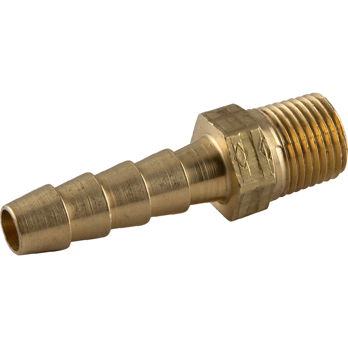Hose Barb Adapter - 1/4" ID Hose Barb x 1/8" MIP - PlumbShop®