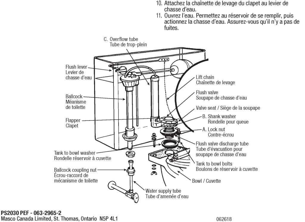 Flush Valve Assembly - PlumbShop®