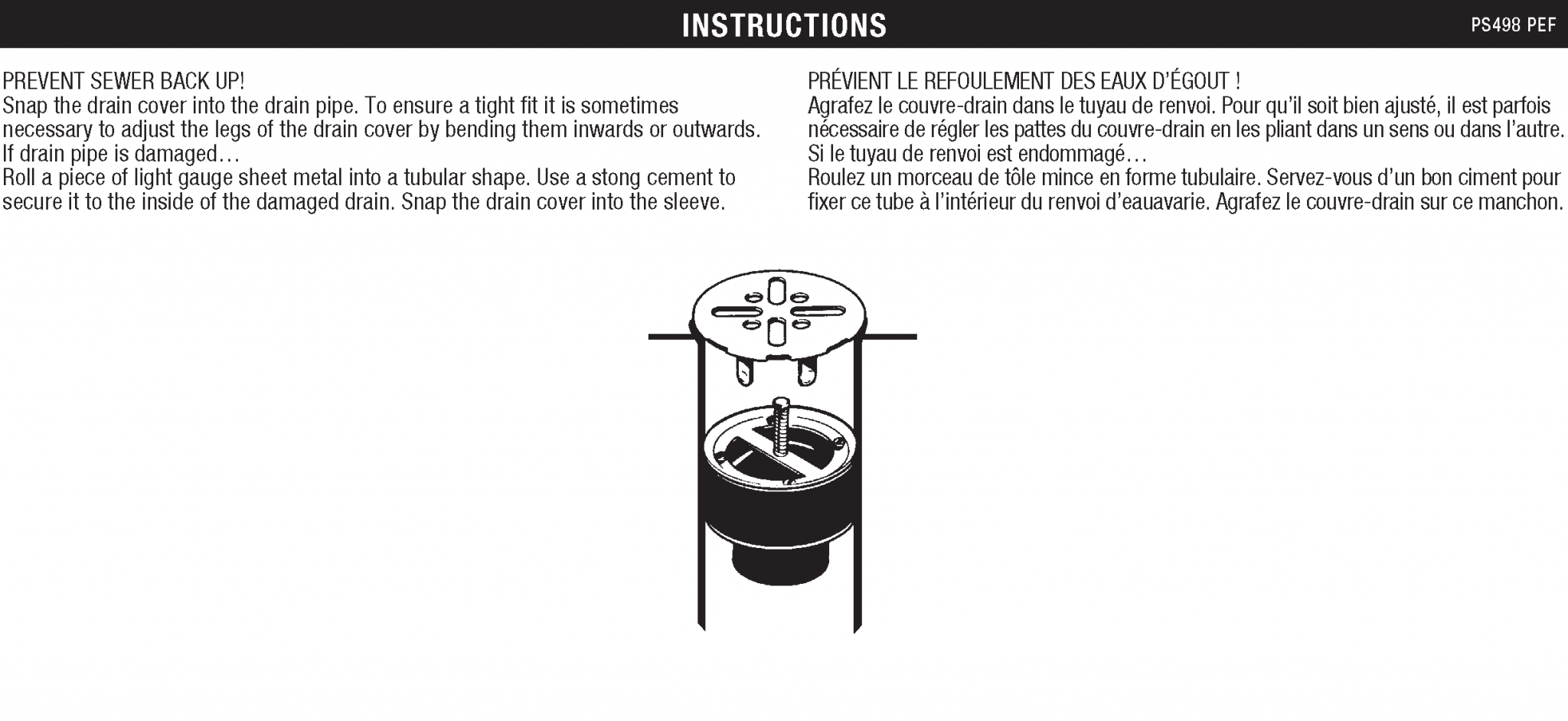 Drain Cover Plate - 5" - PlumbShop®