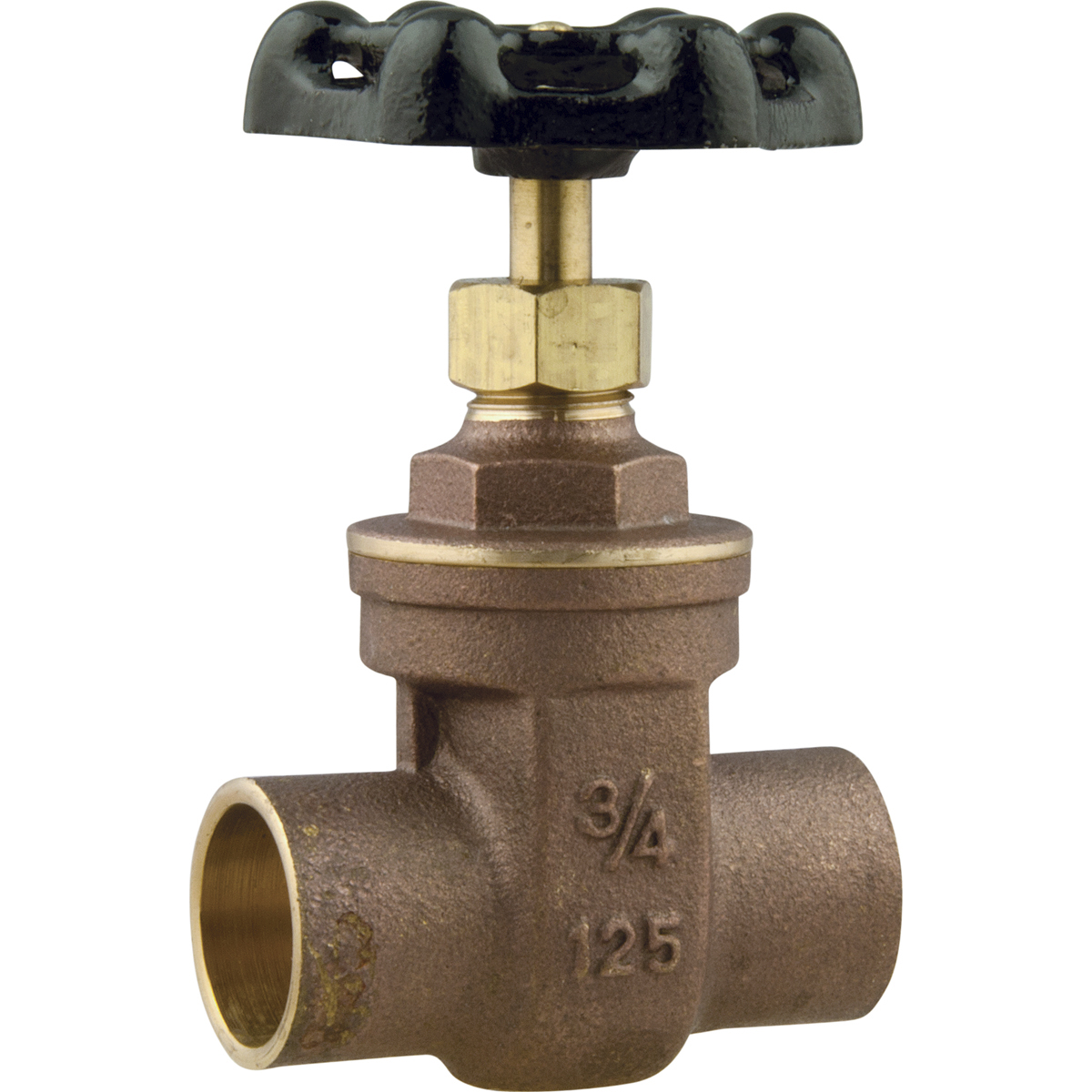 Gate Valve - 3/4" Nom. Sweat - PlumbShop®