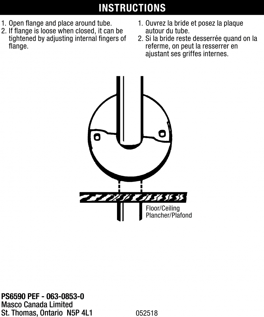 Split Flange - Plastic - 1/2" IPS - PlumbShop®