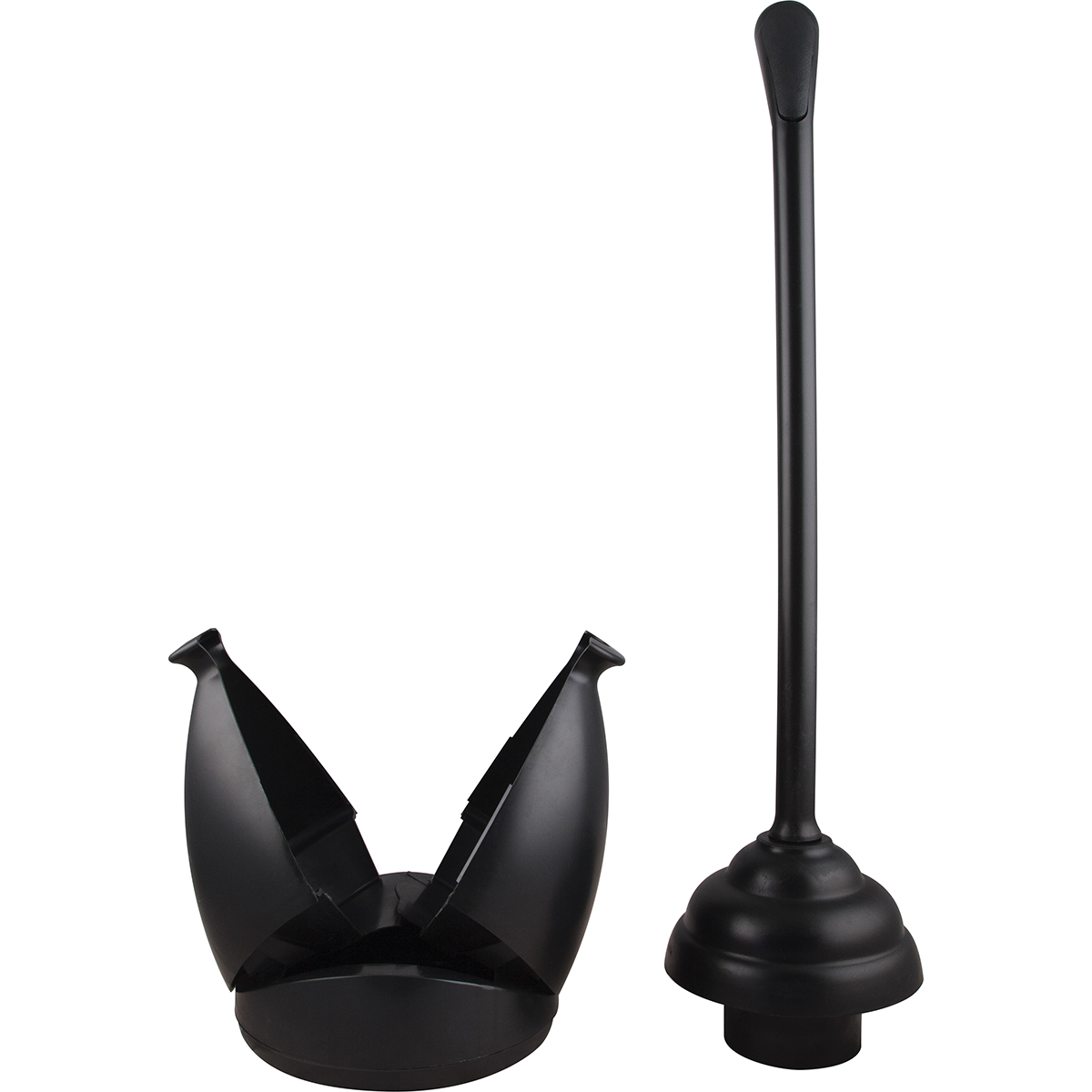 Plunge ‘N Store – Force Cup Plunger, Matte Black - PlumbShop®